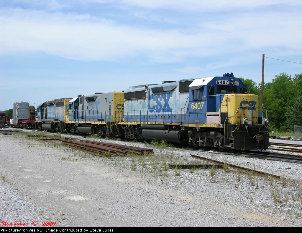 CSX 6407,2307,6101